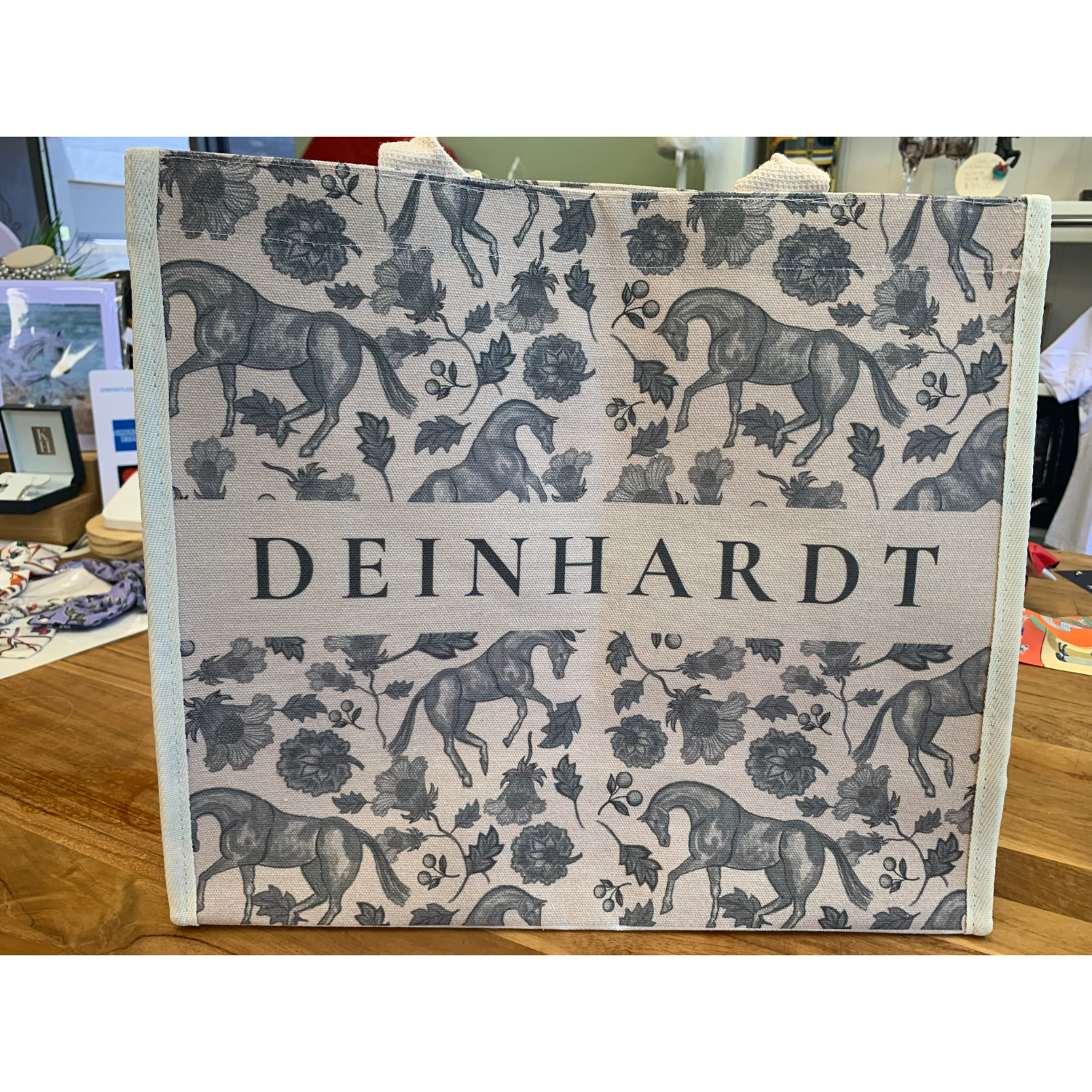 Deinhardt Designs EVERGREEN Field Day Canvas Tote – The Horse Den