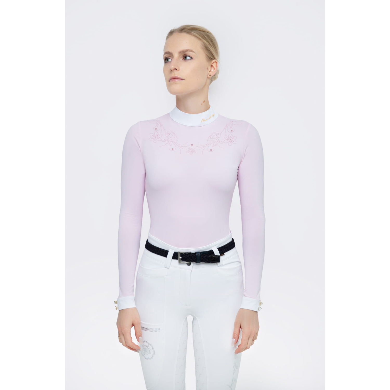 Fleur De Lys Gerbera Long Sleeve Shirt - Pink – The Horse Den